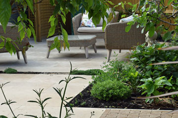 Breeze Garden Design - Diagonal Garden Design, Ealing, West London